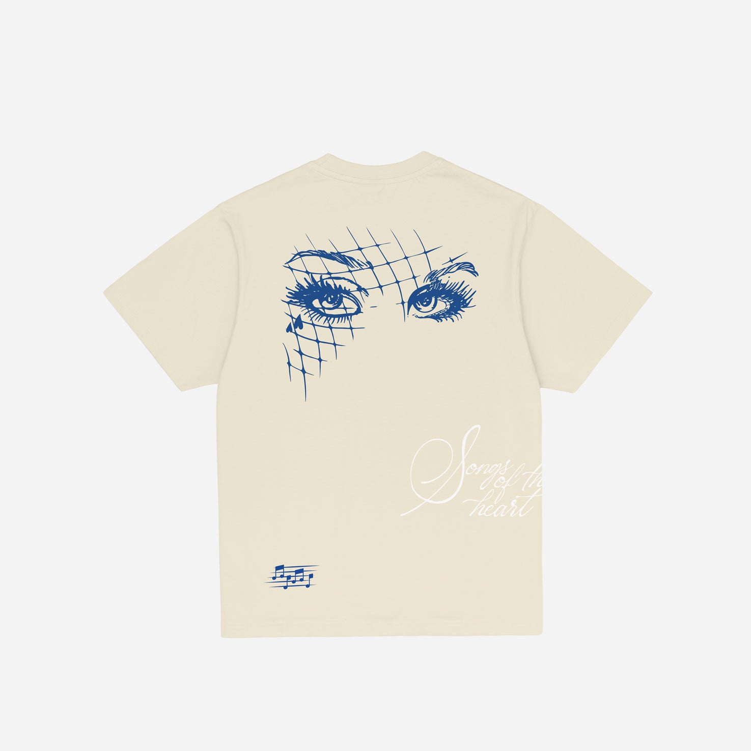 MIGHTY BLUE T-SHIRT - BEIGE – JACKER