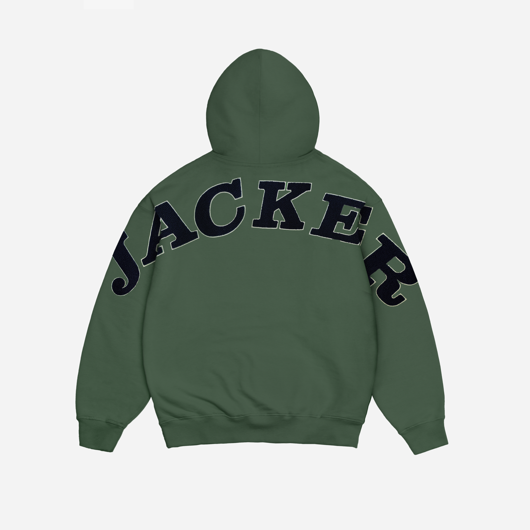 NOTORIOUS HOODIE ZIP - GREEN – JACKER