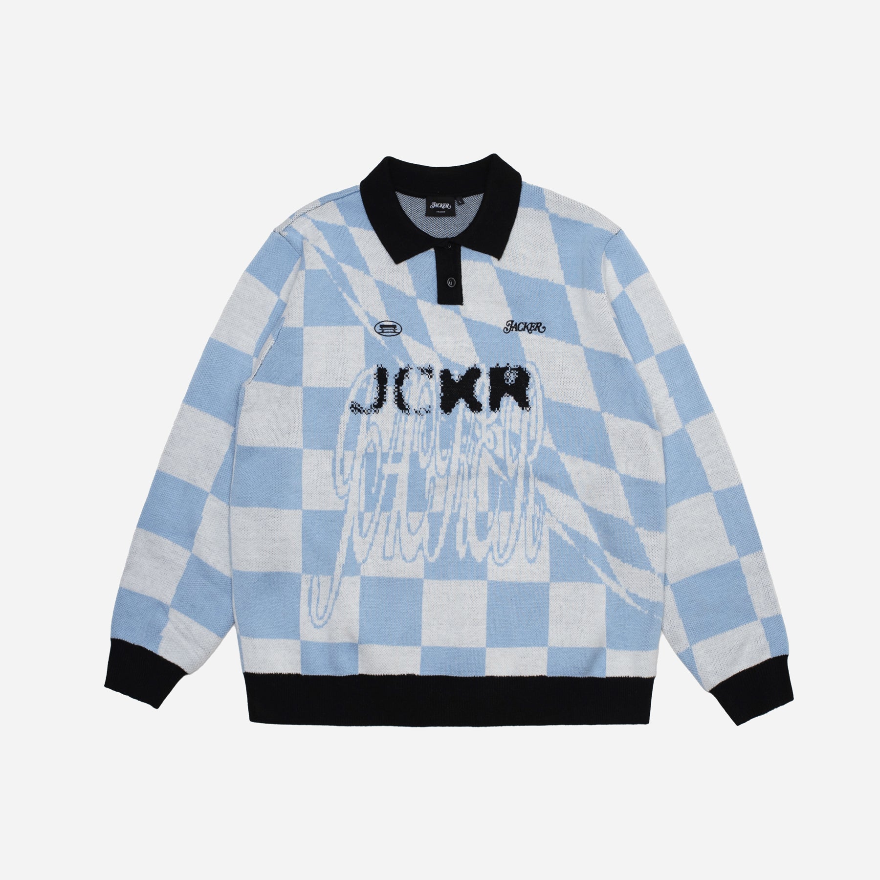 SQUARE POLO - BLUE – JACKER